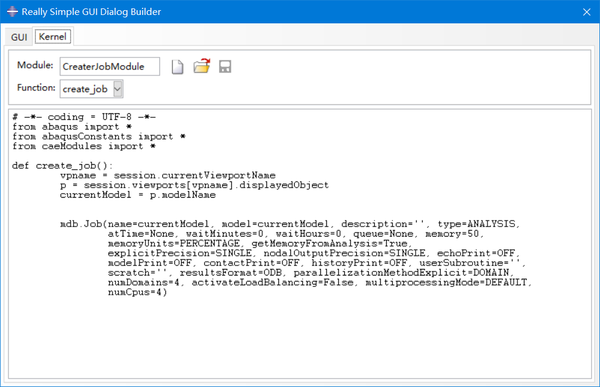 Abaqus GUI 插件学习——跳过GUI创建model同名job - 知乎