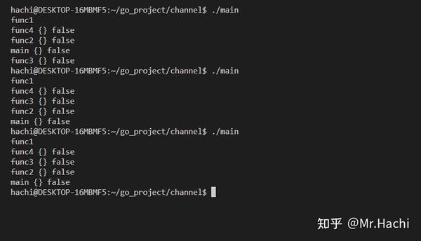 Go chan struct{}类型用法 - 知乎