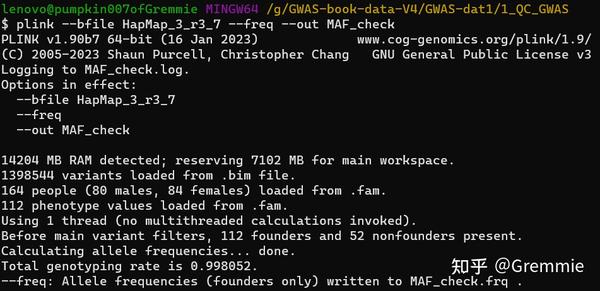 [GWAS]基因MAF(次等位基因频率)质控 - 知乎