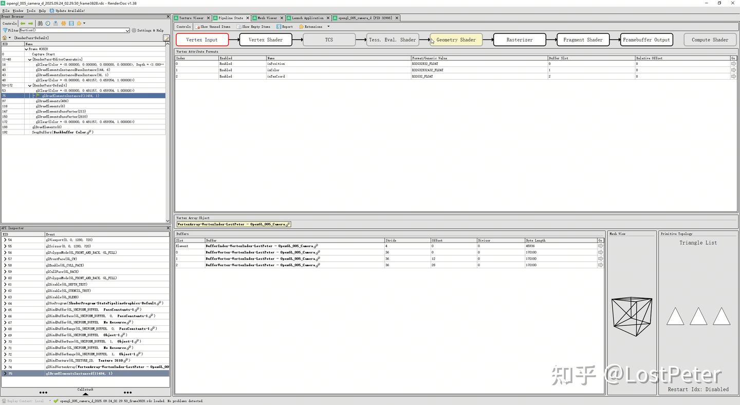 OpenGL学习例子005: opengl_005_camera 摄像机漫游功能 - 知乎