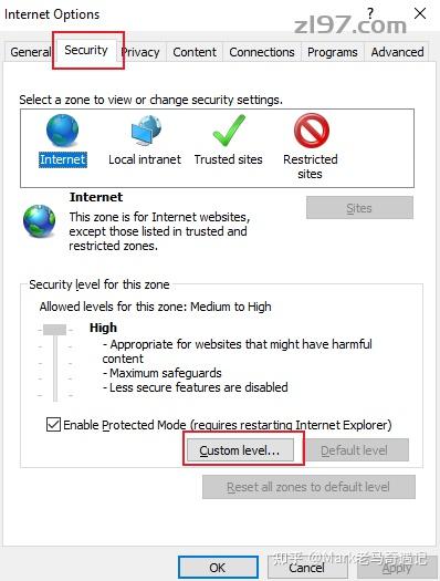 IE浏览器当前安全设置不允许下载该文件解决方法 - 知乎