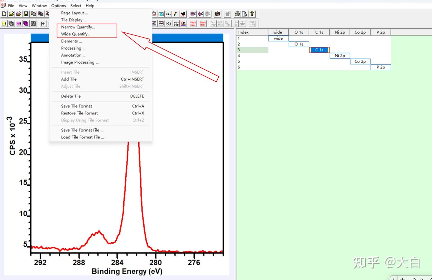 Casa XPS拟合系列1-碳校正 - 知乎