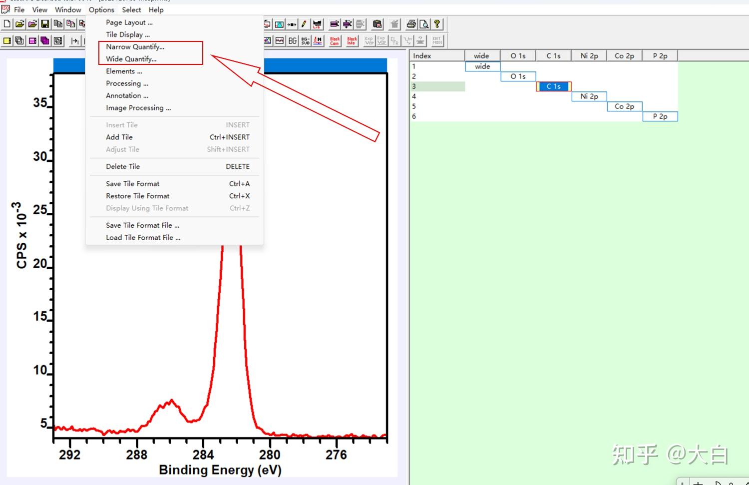 Casa XPS拟合系列1-碳校正 - 知乎