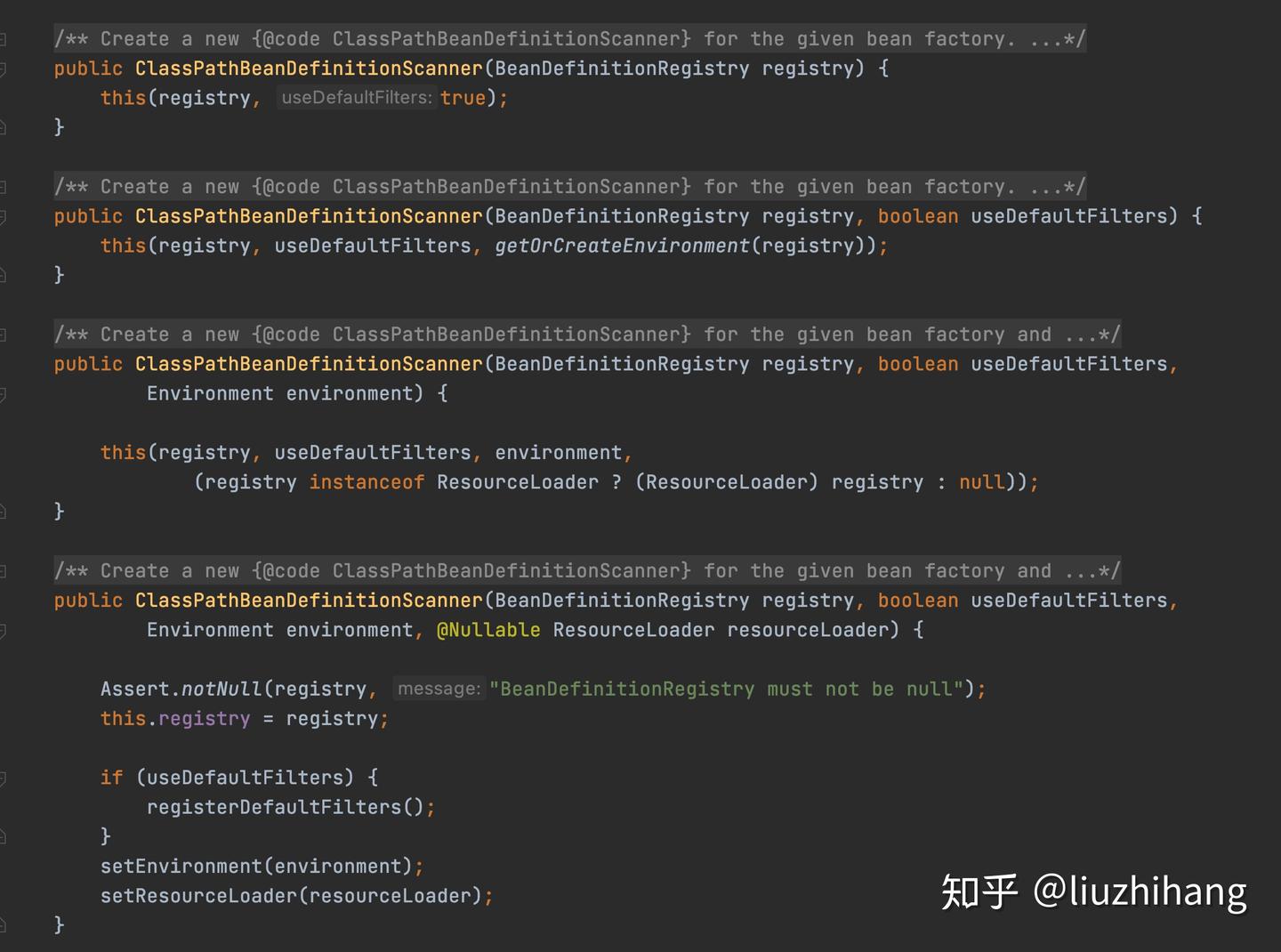 Spring 源码学习 07：ClassPathBeanDefinitionScanner - 知乎