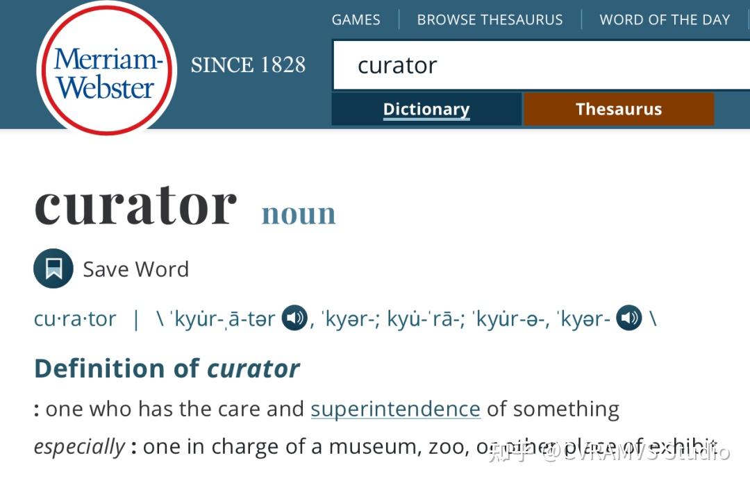 策展人是策展人，跟我curator有什么关系？ - 知乎