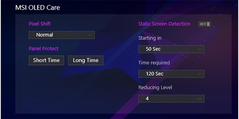 看看MSI OLED CARE是如何保护OLED的 - 知乎
