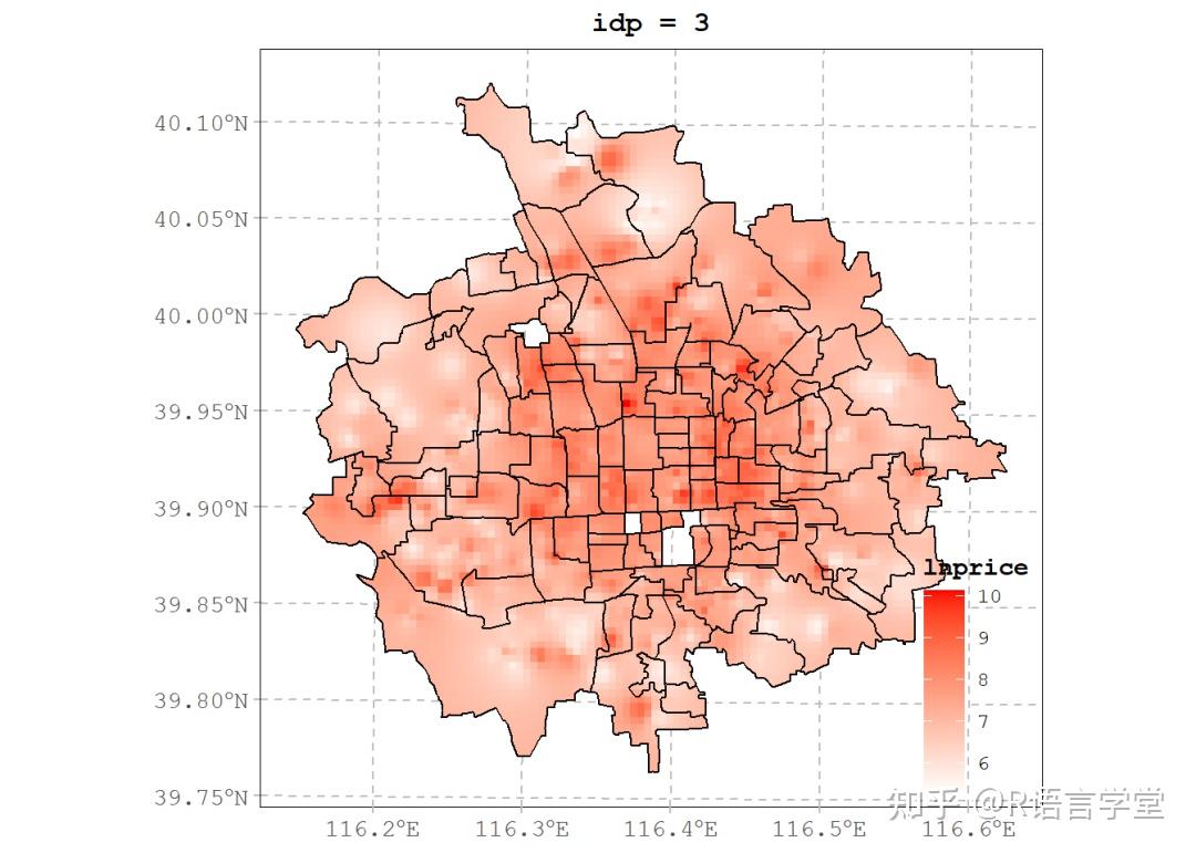 gstat | 空间插值（一）——反距离权重插值；使用ggplot2绘制地图 - 知乎