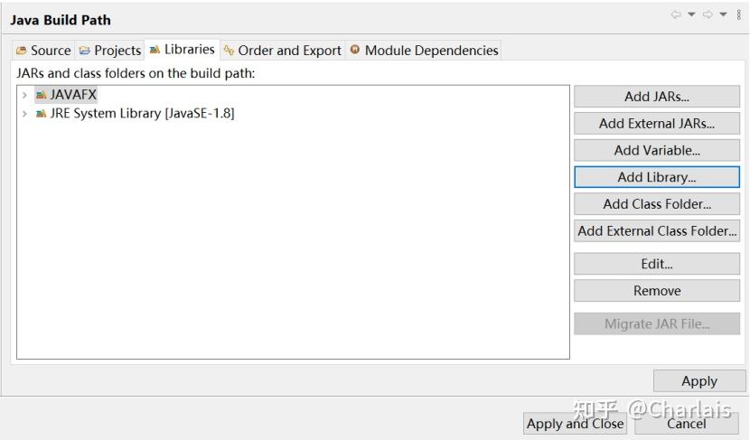 JavaFX包的下载及配置（Eclipse） - 知乎