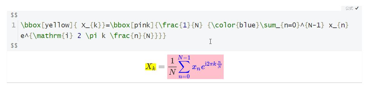 如何用LaTeX打出不同颜色的公式？ - 知乎