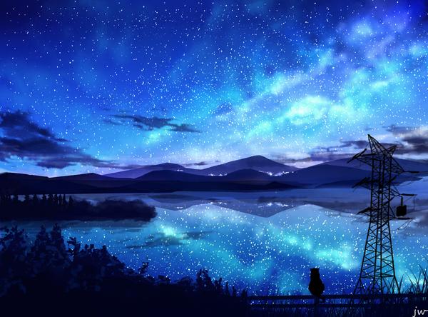 动漫壁纸&美图 | 风景 第一弹 星空 - 知乎