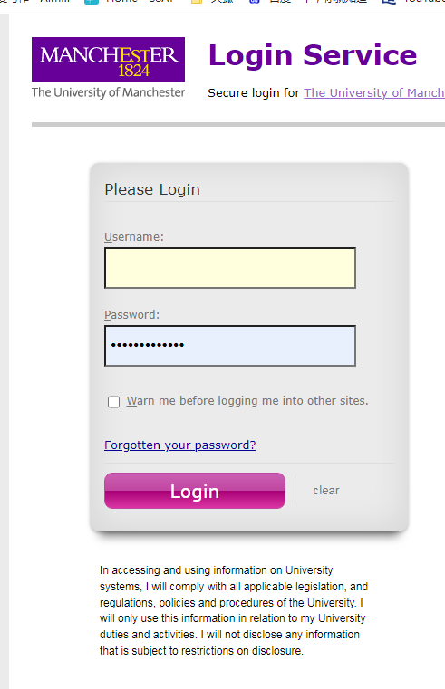 英国曼彻斯特大学递交后的IT 账号的创建 - 知乎