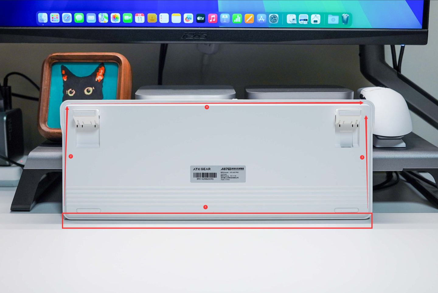 更适合游戏玩家和Mac用户丨ATK A87Pro三模机械键盘拆解评测 - 知乎