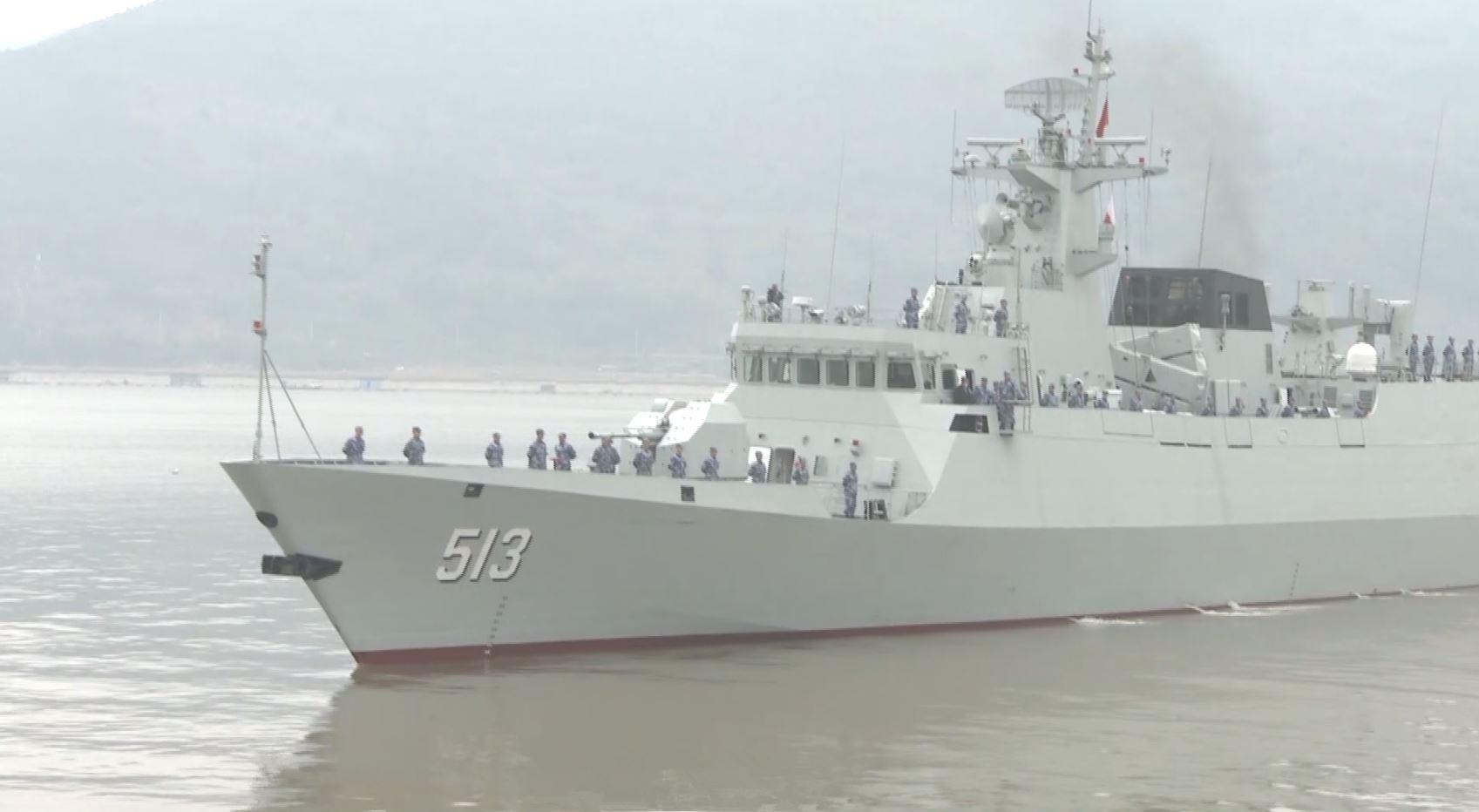 2017年人民海军水面舰艇入列盘点 - 知乎