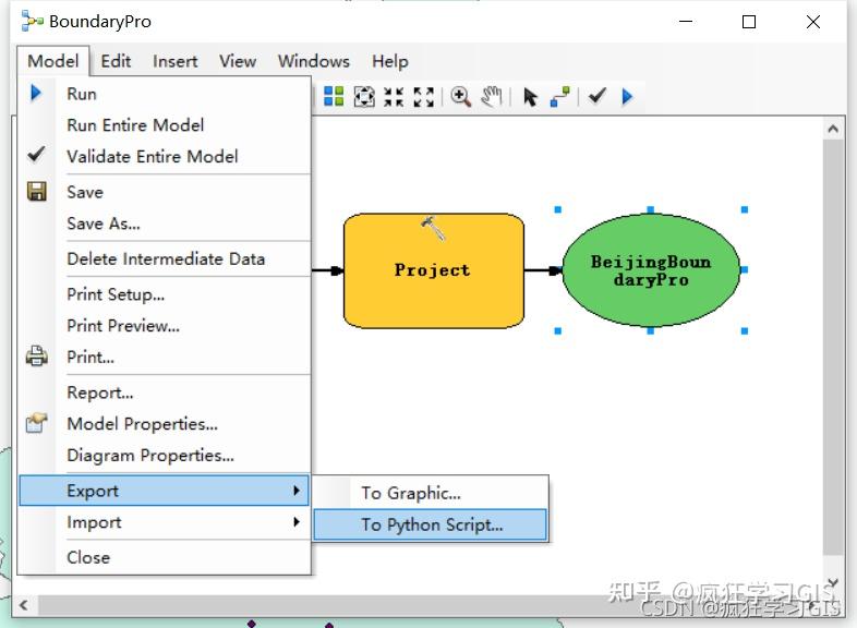 ArcGIS模型构建器ModelBuilder的模型建立与运行使用方法 - 知乎