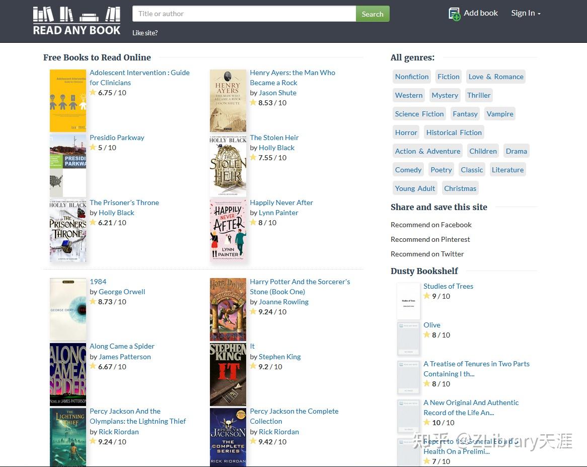 全球最大免费电子图书馆Z-library来了，更有免费的电子书籍网站不要错过！ - 知乎