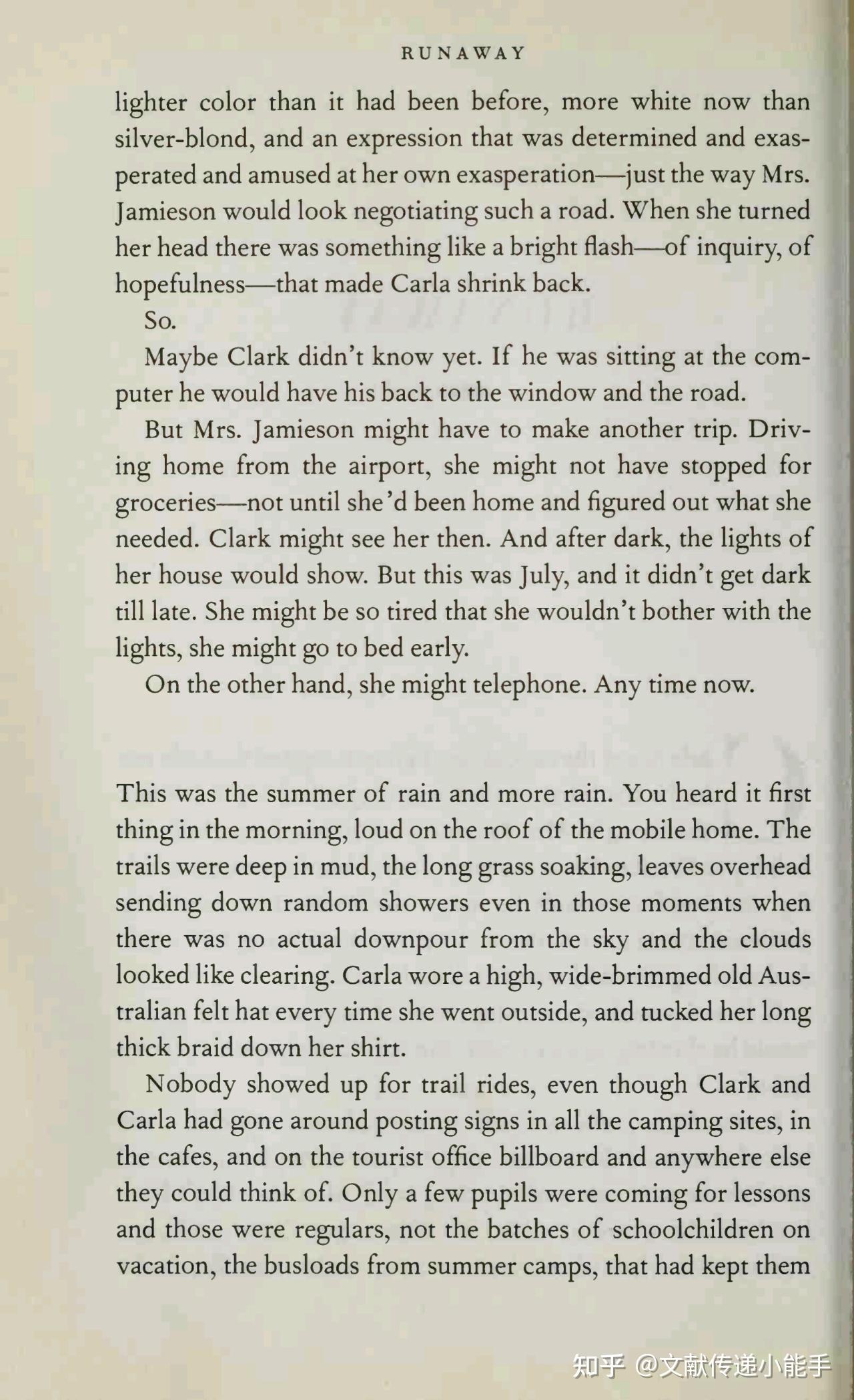 爱丽丝·门罗,逃离,英文版,Runaway: stories by Munro Alice 2004 - 知乎