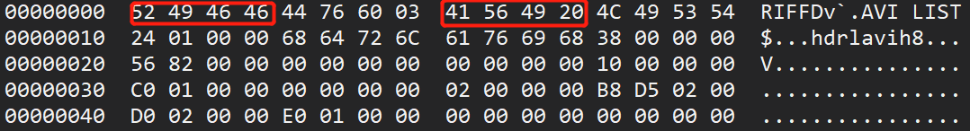 AVI文件格式分析及举例验证 - 知乎