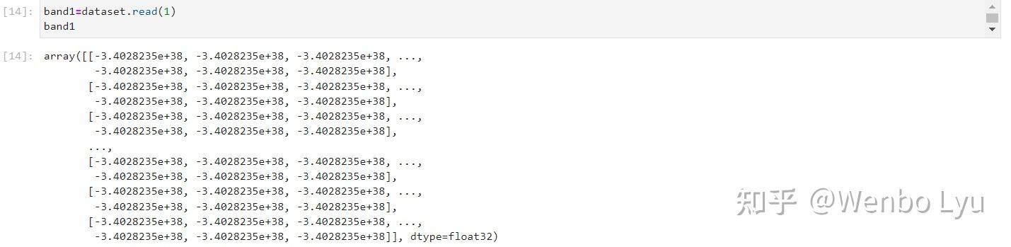 python栅格数据处理学习记录一之初识rasterio - 知乎
