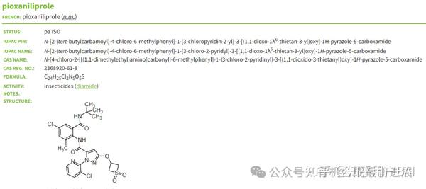 双酰胺类杀虫剂总结 - 知乎