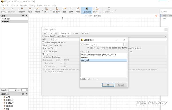 【二】【版图绘制-Klayout教程】【阵列结构绘制】 - 知乎