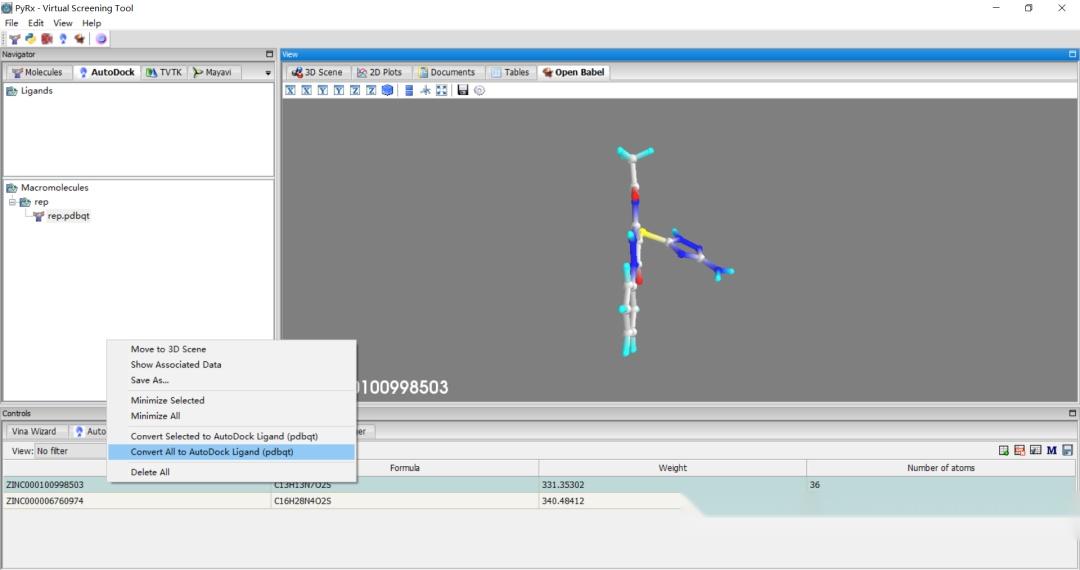 采用PyRx-Vina, DS和PyMol进行对接和分析结果 - 知乎