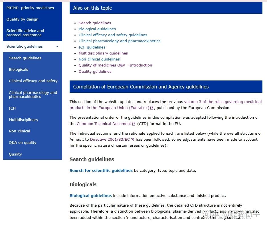 Scientific guidelines | European Medicines Agency - 知乎