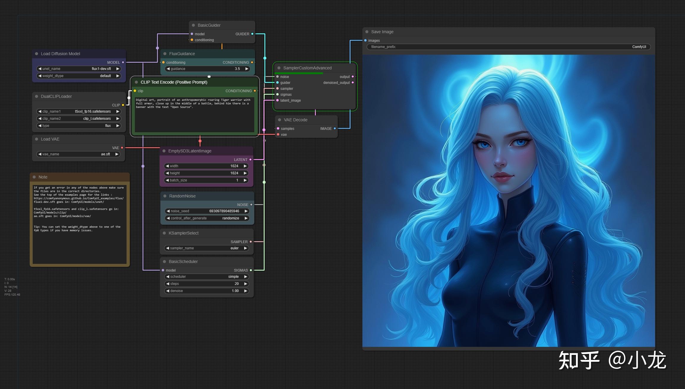 在ComfyUI中使用FLUX.1 Dev - 知乎