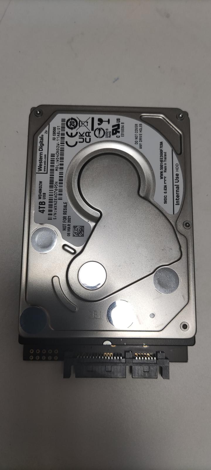 WD4T移动硬盘全盘坏道数据恢复 - 知乎