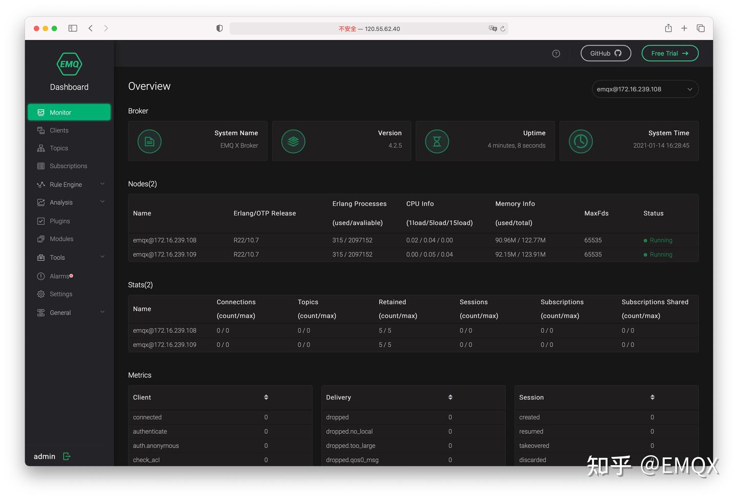 基于 HAProxy 搭建 EMQ X 集群 - 知乎
