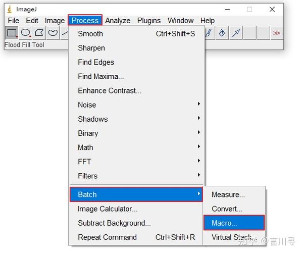 【ImageJ】使用批处理功能批量处理图片 - 知乎