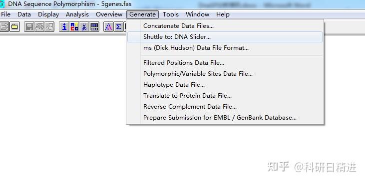 学会DnaSP，高效分析序列！ - 知乎