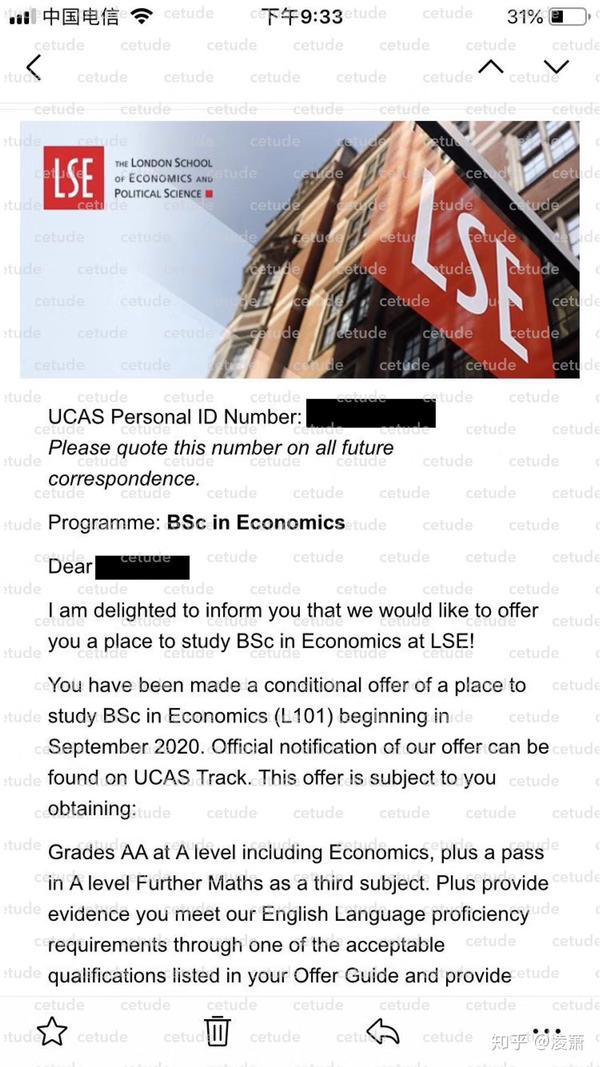 【曙光】2020伦敦政经LSE经济学本科录取——这段学术经历，是无比宝贵的财富 - 知乎