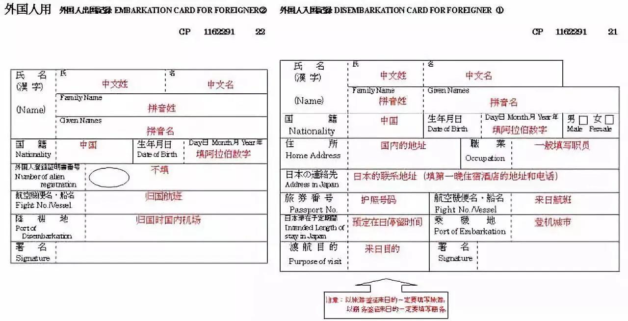 入境卡怎么填？32国/地方入境卡模板大全 - 知乎