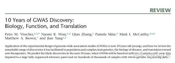 干货-公共数据挖掘|已有GWAS数据的**及挖掘 - 知乎