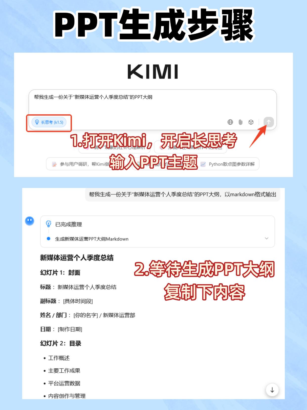 用Kimi生成PPT教程，一分钟搞定PPT - 知乎
