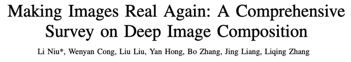 论文笔记Making Images Real Again_A Comprehensive Survey on Deep Image Composition - 知乎