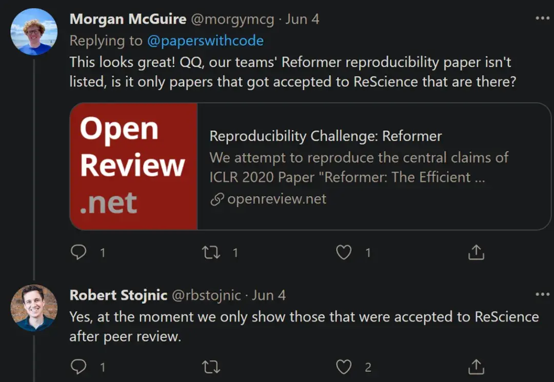 论文无法复现「真公开处刑」，PapersWithCode上线「论文复现报告」 - 知乎