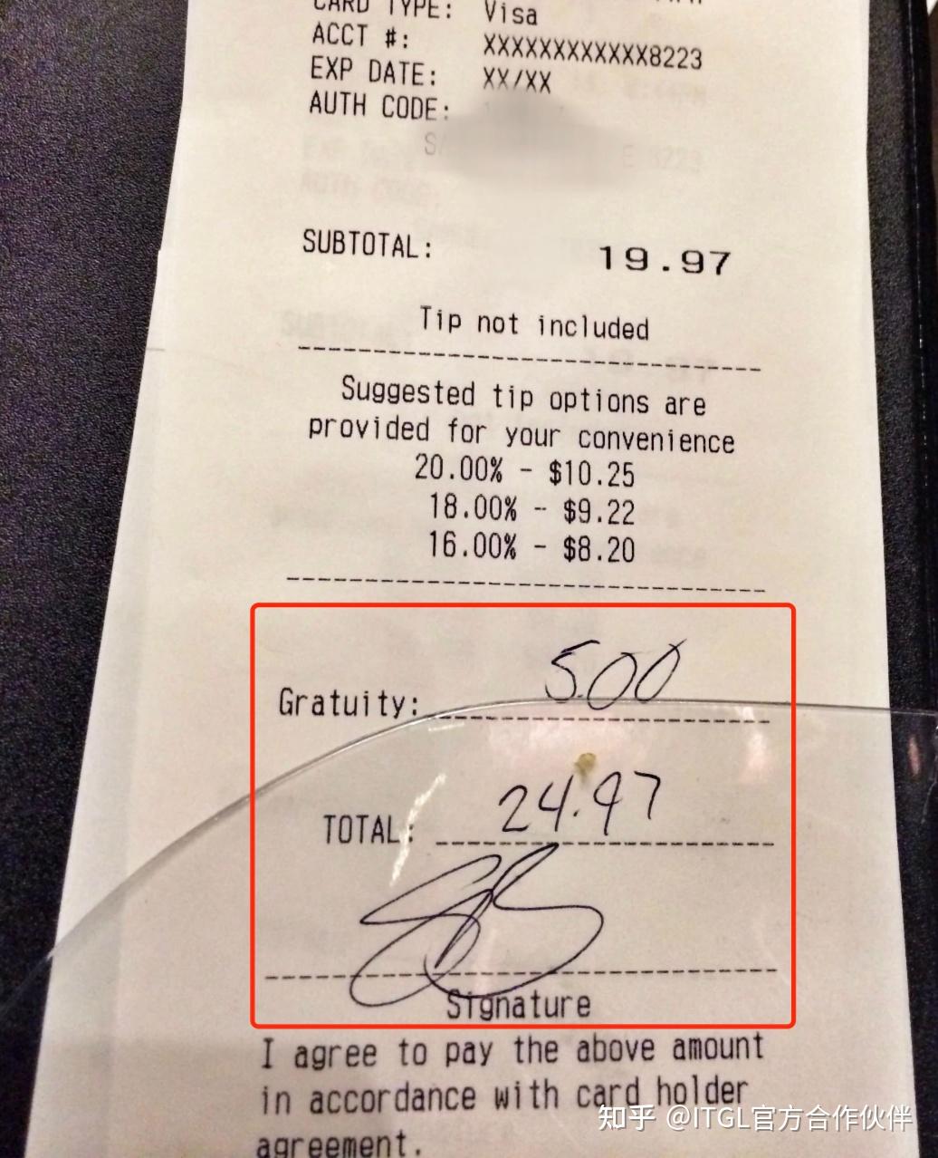 在美国如何给小费？ - 知乎