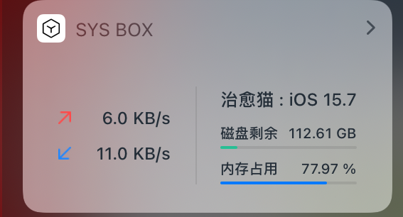 iPad上SYS BOX添加小组件的方法 - 知乎