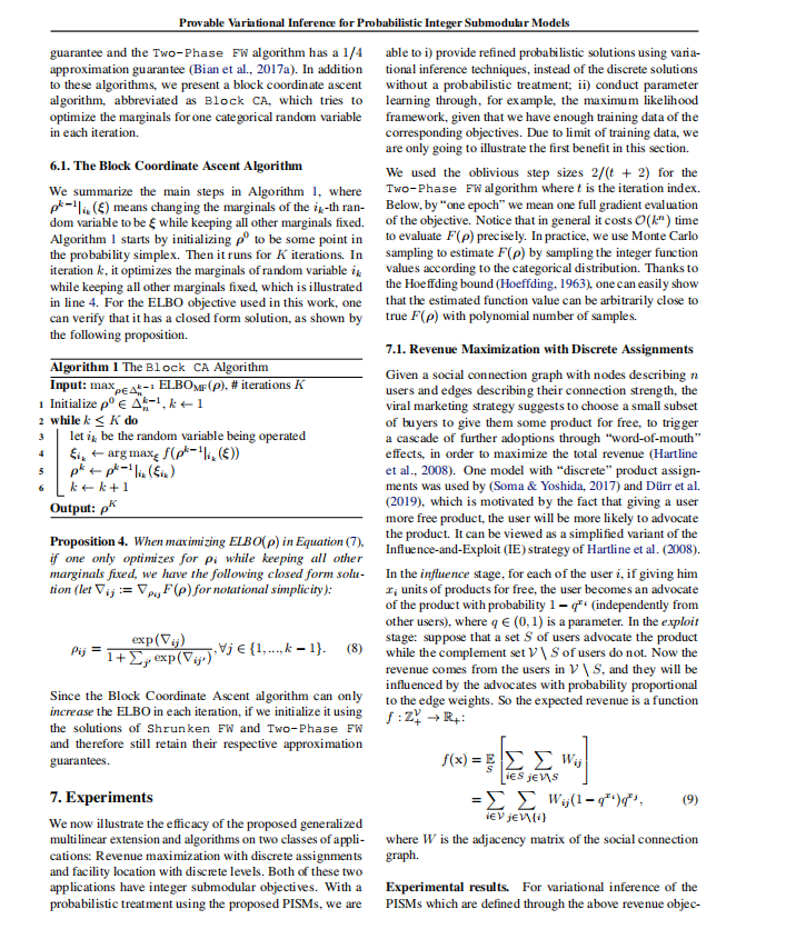 From Sets to Multisets: Provable Variational Inference for Probabilistic Integer Submodular ...