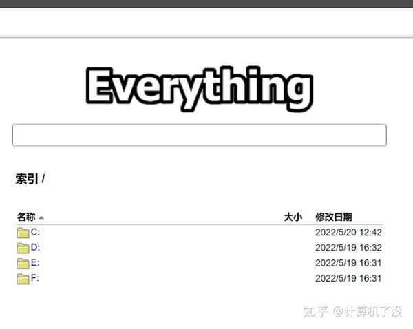【everything】HTTP服务器 如何定制自己的页面样式 - 知乎