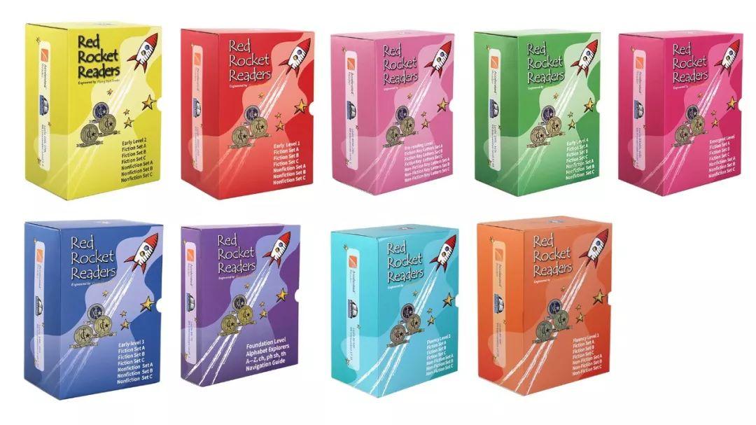 DA005-003 Red Rocket Readers 红火箭分级阅读（含PDF+音频+练习册+视频课+艾宾浩斯记忆表）适合英语零基础的入门 ...