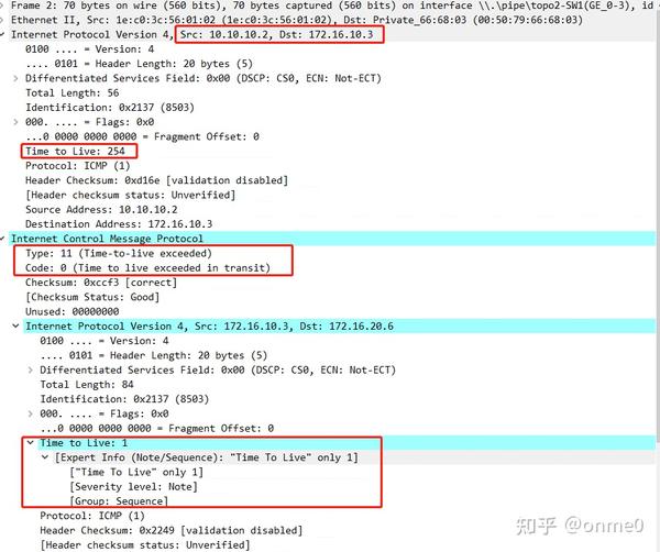 关于IPv4网络生存期(TTL)理解与实验验证 - 知乎