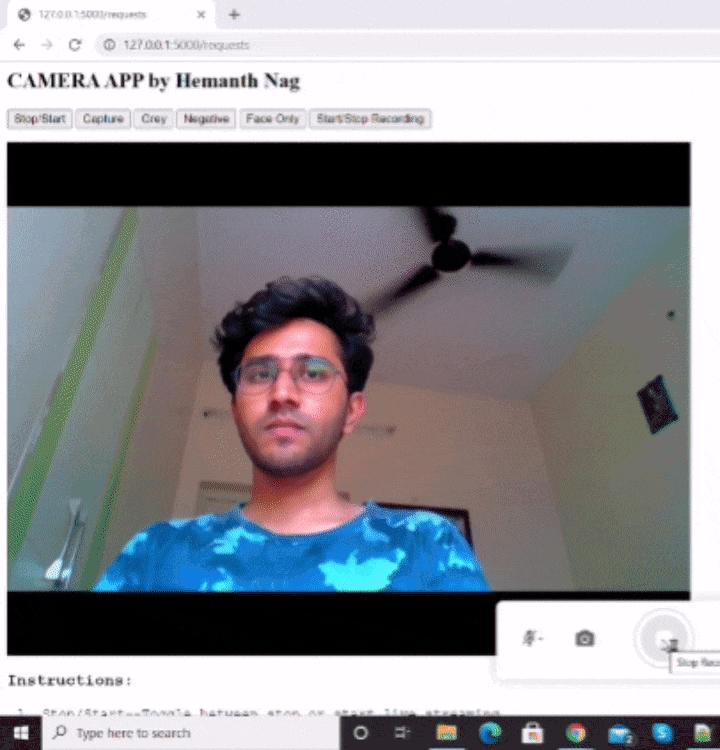 使用Python+Flask+OpenCV构建一个相机应用程序 - 知乎