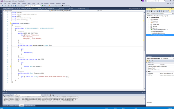Grasshopper#vs将.ghuser,.gh,.ghx文件打包成.gha文件 - 知乎