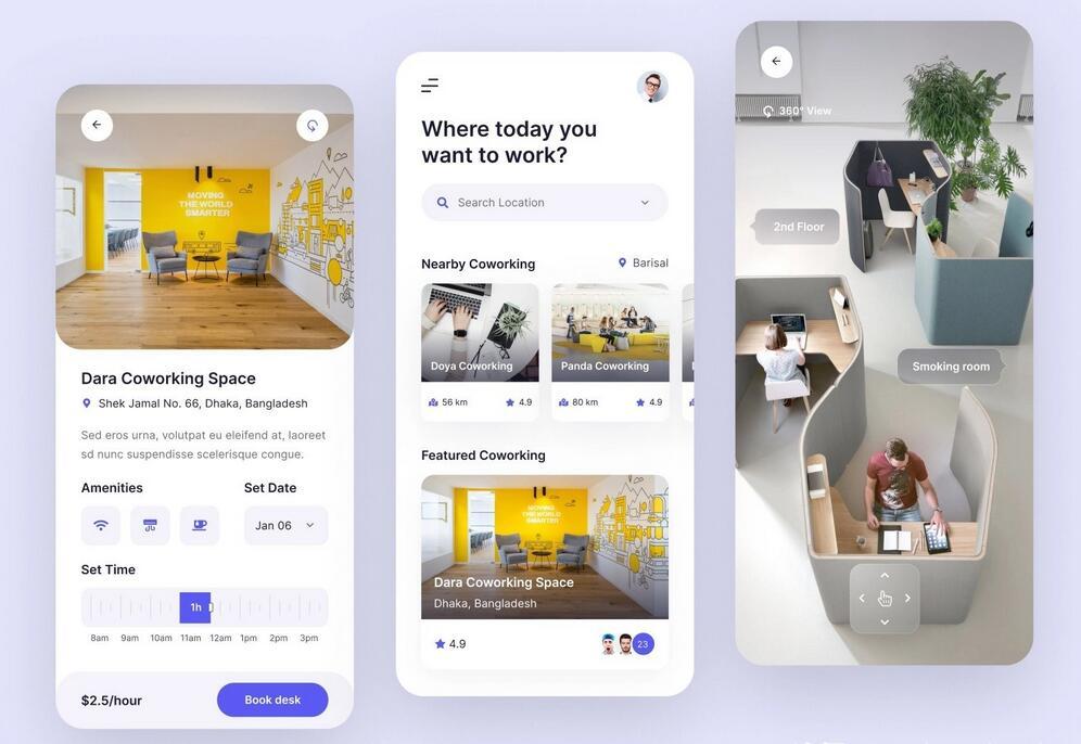 一组办公类app ui界面设计图 - 知乎