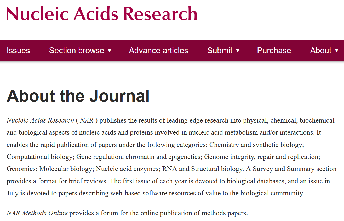 喜报！投必得助力1区TOP NUCLEIC ACIDS RESEARCH论文发表，恭喜吉大的老师！ - 知乎