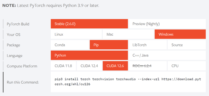 Windows11安装GPU版本Pytorch2.6教程 - 知乎