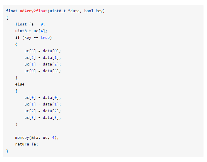 技术分享 | float类型与uint8数组的相互转换 - 知乎