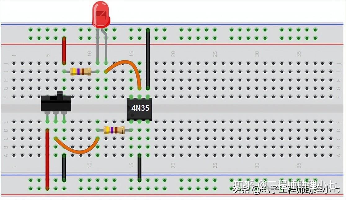 4N35功能不懂？4N35电路图+工作原理，带你搞定4N35光电耦合器 - 知乎
